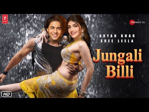 JUNGALI BILLI SONG ( Official Video ) Aryan Khan | Sree Leela | Shah Rukh Khan | Stardom Song Aryan
