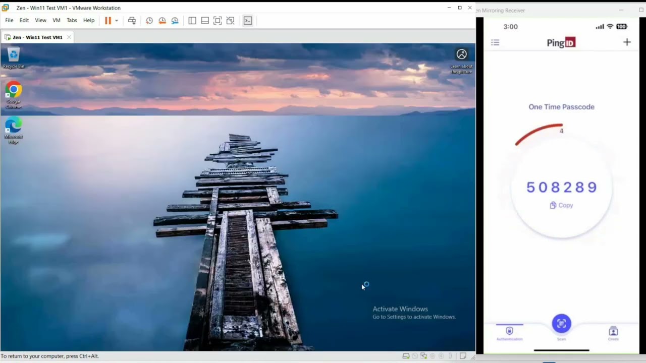 PingID For Windows Login Demonstration