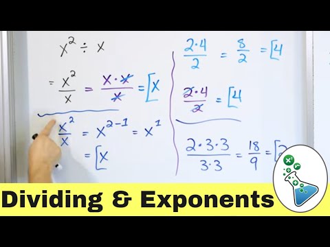 Dividing Terms with Exponents