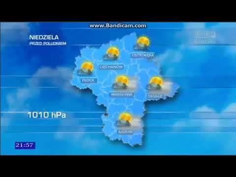 Trójka Warszawa - pogoda dla mazowsza z 2 grudnia 2017