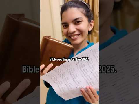 My Bible Reading Routine 2025 @VihanDamaris