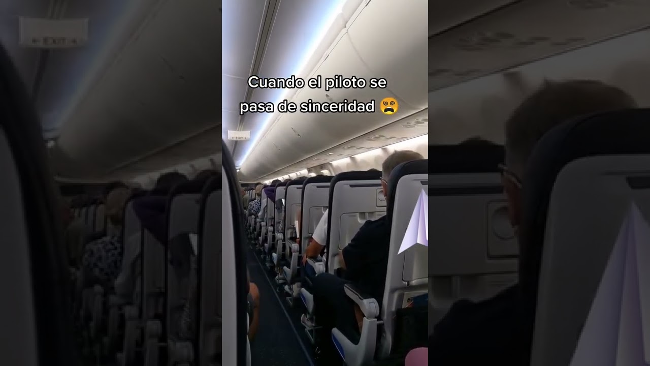 Cuando el piloto es sinceró 🤣🤣🤣🤣🤣 #shorts