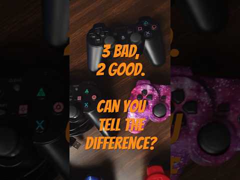 Can you spot the good PS3 controllers?