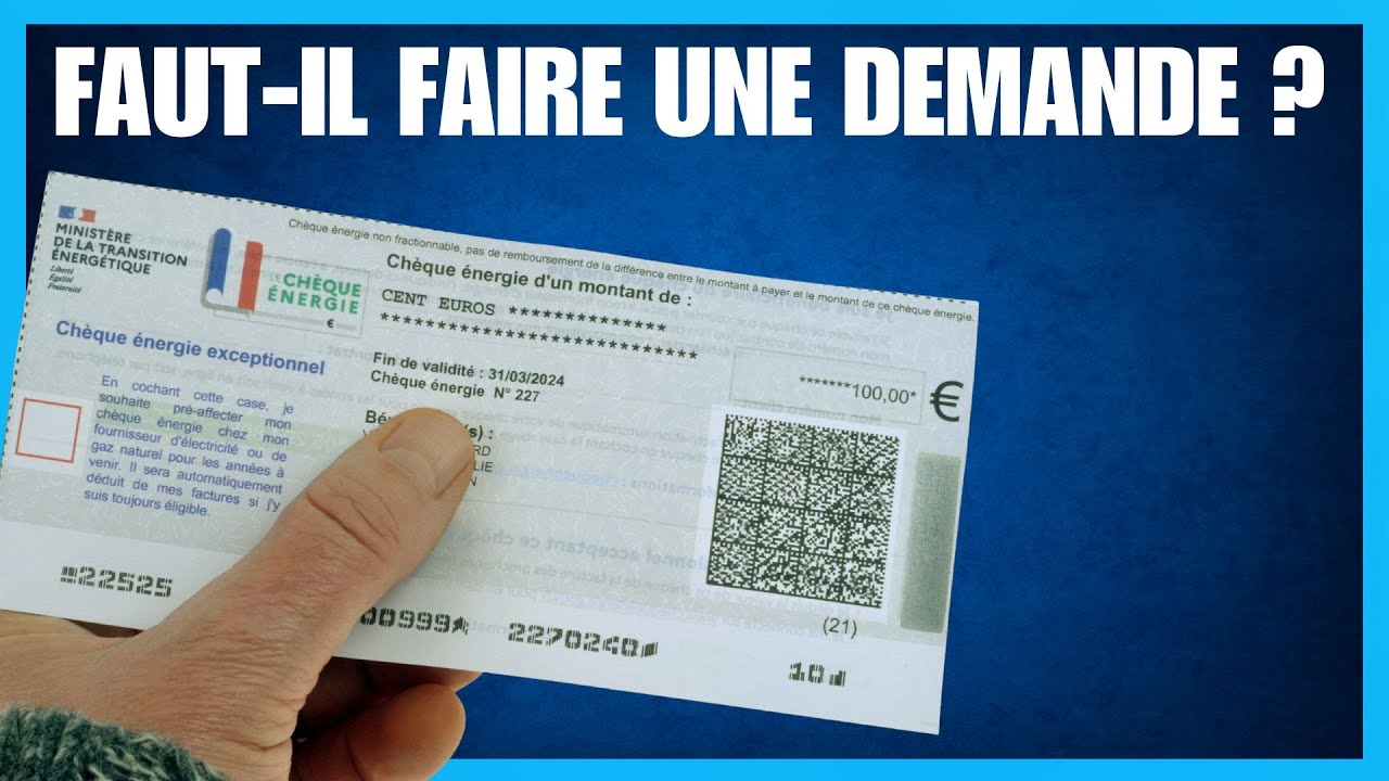 Pas de chèque énergie en avril, voici la nouvelle date à retenir