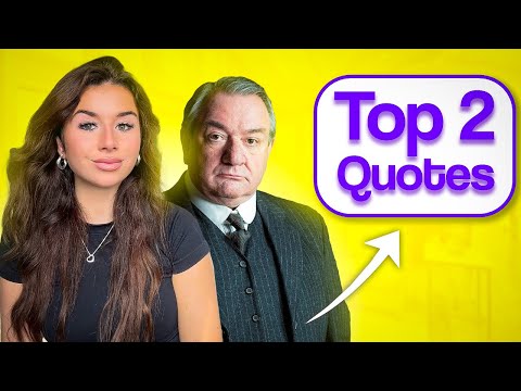Top 2 Mr Birling quotes to use in ANY essay