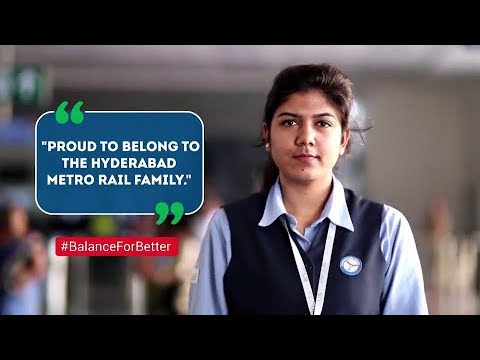 Proud to belong to Hyderabad Metro Rail Family