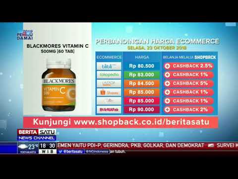 Perbandingan Harga E-Commerce: Blackmores Vitamin C 500MG