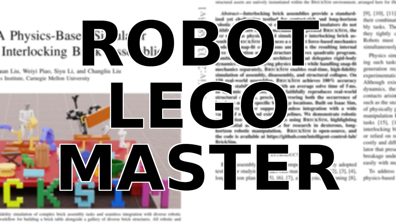 Robots Finally Master Bricks: The Future of Automated Construction