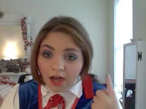 school girl halloween outfit idea!