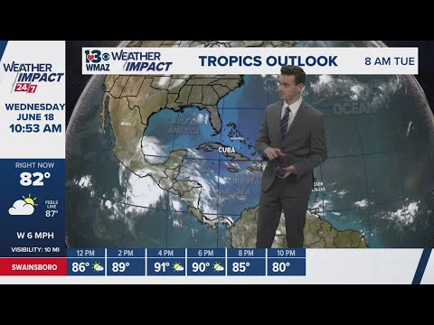 Tracking the tropics: Latest on Tropical Storm Eric. Where else could we see tropical storms develop