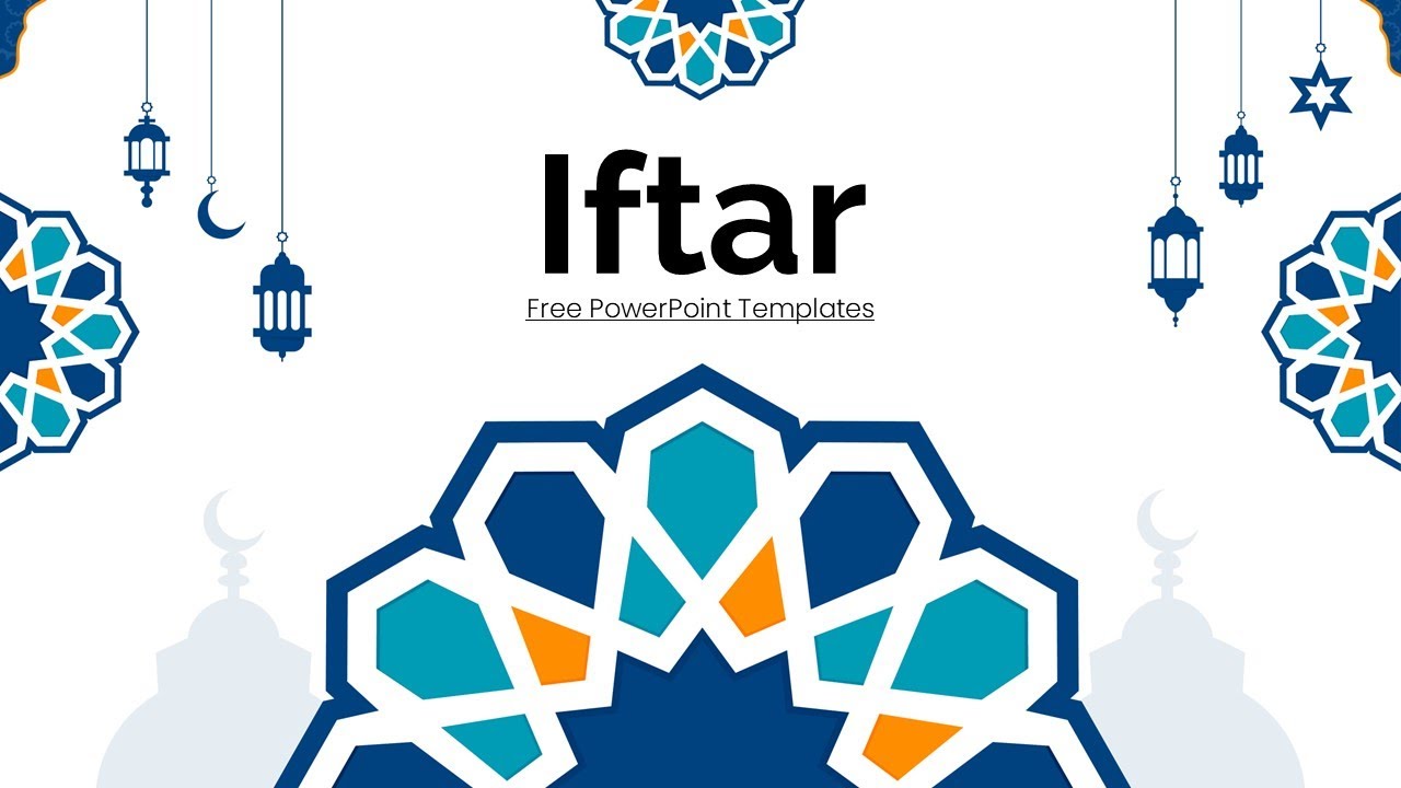 Iftar PowerPoint Template & Google Slides Theme by GreatPPT
