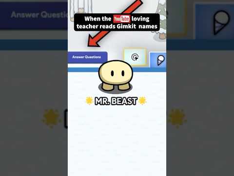 When the YouTube loving teacher reads Gimkit names #funnyshorts #lol