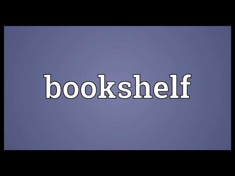 Bookshelf Meaning