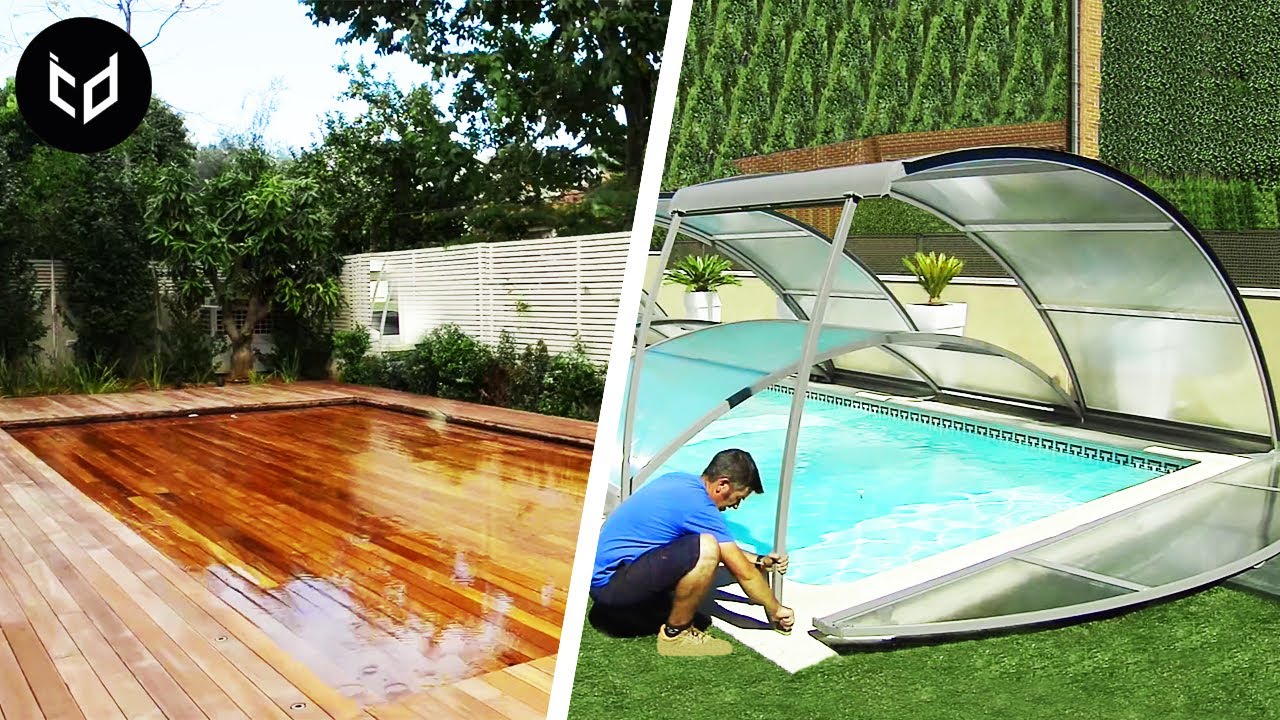 Amazing Pools That Are ON ANOTHER LEVEL (Movable Floor Hidden Swimming Pools & Pool Inventions)