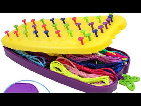 Friendship Bracelet Making kit for Girls Fancy Bracelet Maker Review, so cute