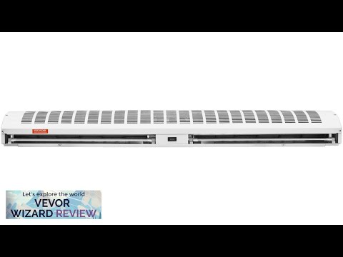 VEVOR 48" Commercial Indoor Air Curtain Super Power 2 Speeds 1650CFM Wall Review