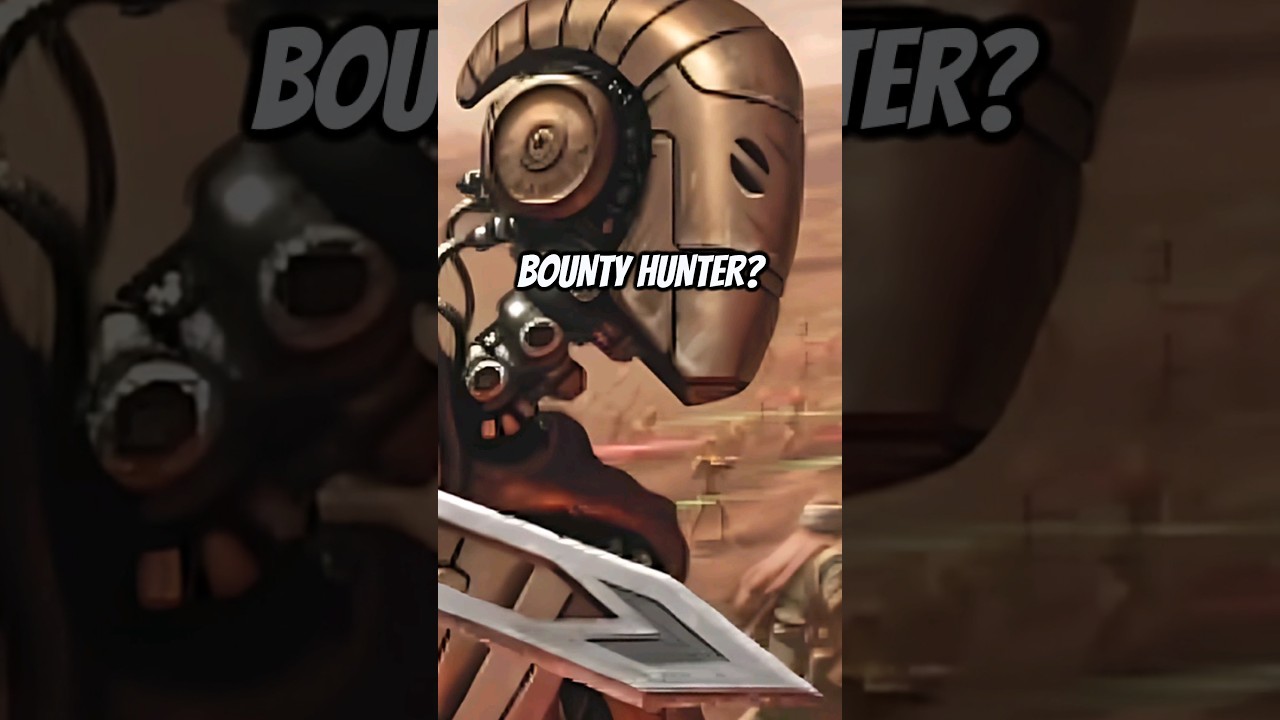 How a Battle Droid BECAME a Bounty Hunter