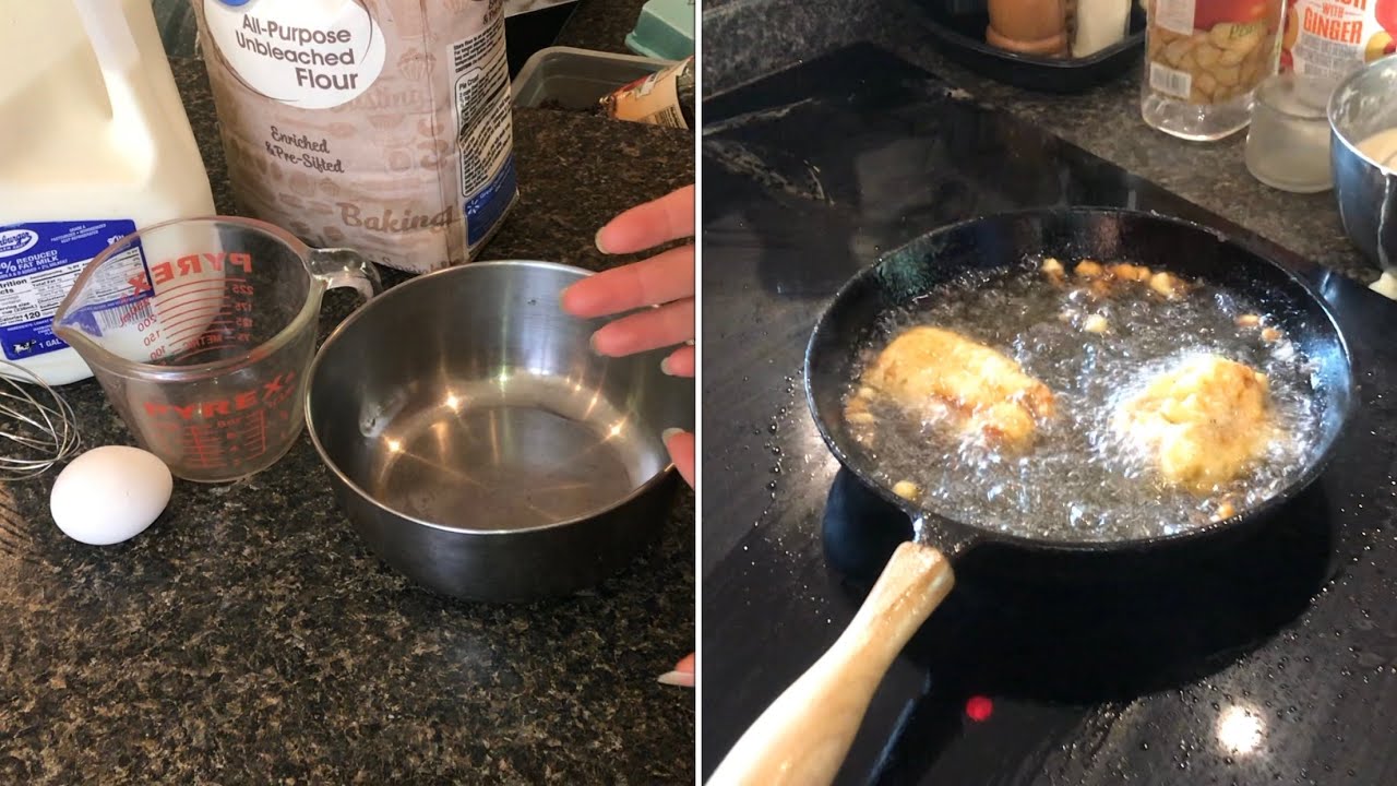 EASY RECIPE for “battered fried fish” (only 3 ingredients)