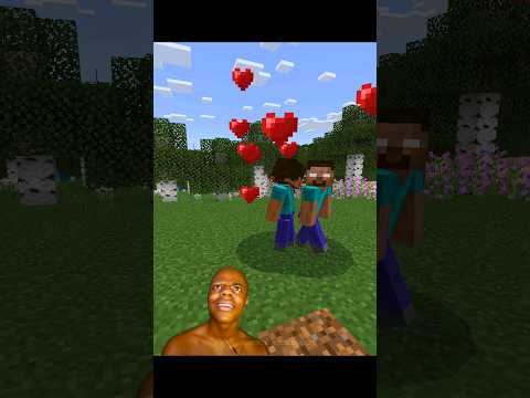 Spawning Baby Herobrine in Minecraft 💀 #minecraft #shorts #viral