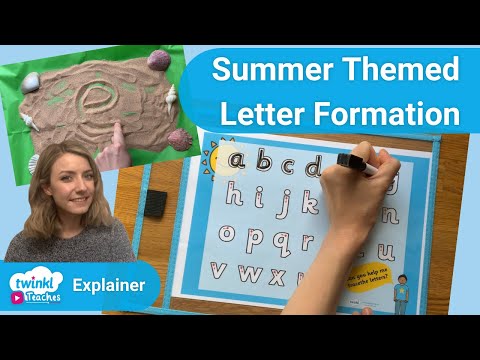 How to Use Summer Themed Letter Writing Worksheet | Twinkl Teaches