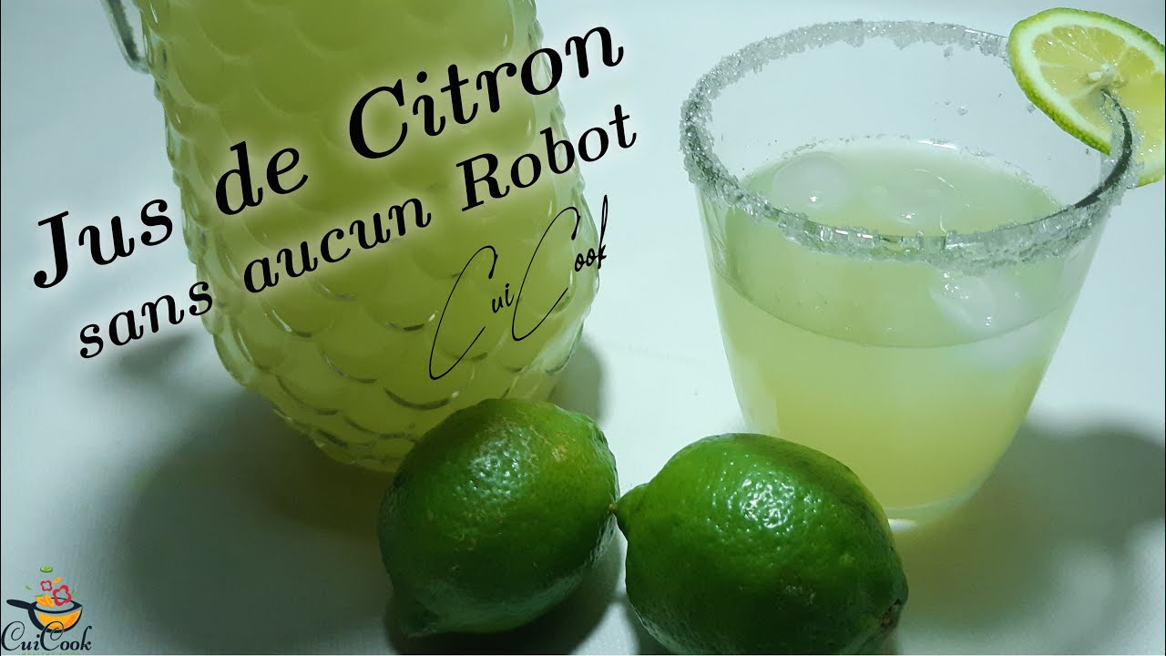 Un jus de citron maison : le guide pratique
