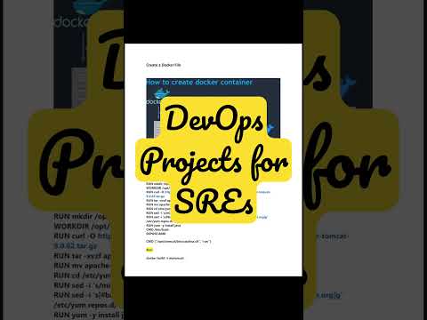 DevOps Projects for SREs???????? #shorts #devops