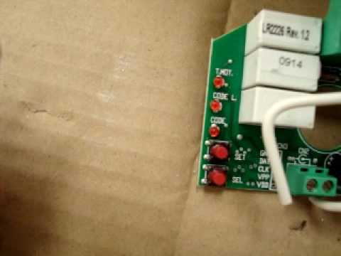 Program the transmitter