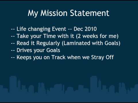 Personal Mission Statement Spells SUCCESS!!!