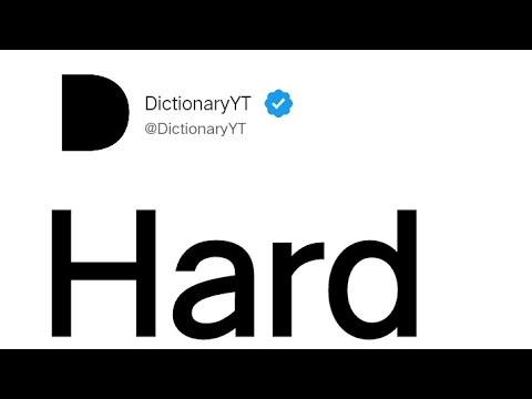 Hard Meaning in English