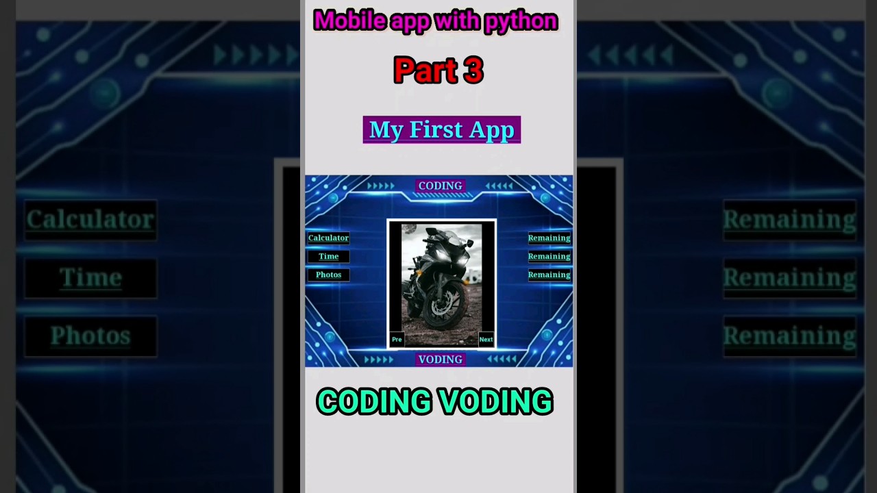 mobile app with python | python tkinter app #shorts #python #tkinter
