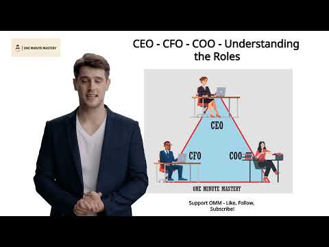 OMM - Understanding Corporate Leadership Roles - CEO CFO COO
