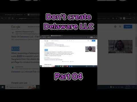 Why You Shouldn't Create an LLC in Delaware | Watch this Before Delaware LLC Formation | Part 04