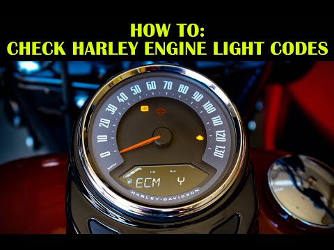 How to Check Engine Light Codes on new Harley-Davidson Motorcycles #harleydavidson