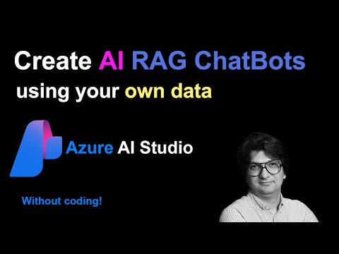 Create AI RAG ChatBot using your own data and Azure AI Studio | Step-by-Step Tutorial
