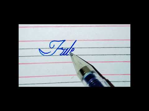Name of Fatemeh write ✍️ in beautiful cursive style.||. Comment your name to write a name.