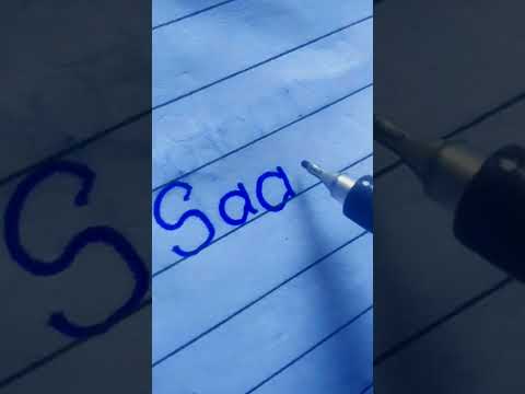 Beautiful  Saanvi Name In  English Handwriting