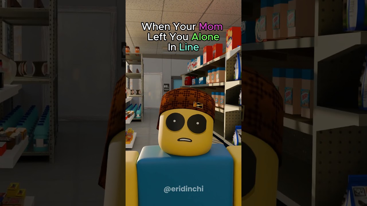 When Your Mom Forgets To Buy Something at Mall  #robloxanimation #roblox