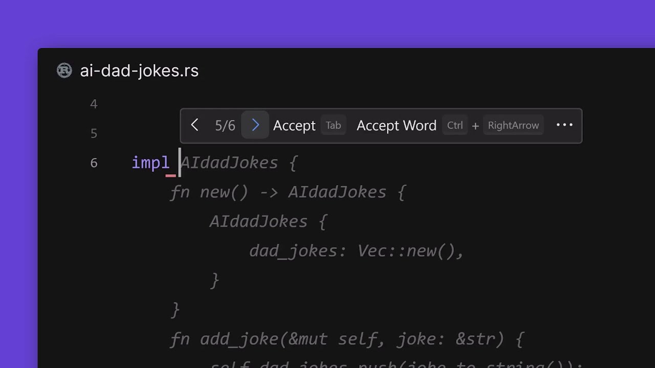 AI Code Autocomplete Powered by Codeium