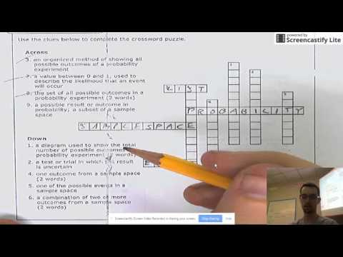 3.4 Homework Vocab Crossword Puzzle