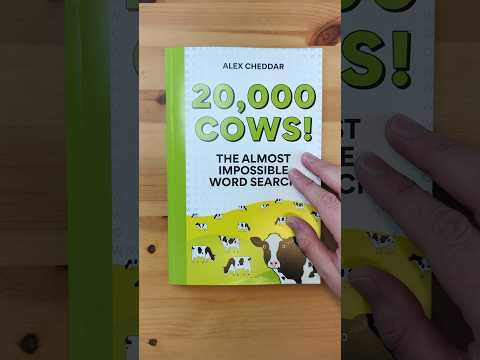 Most difficult wordsearch in the world? 🐄