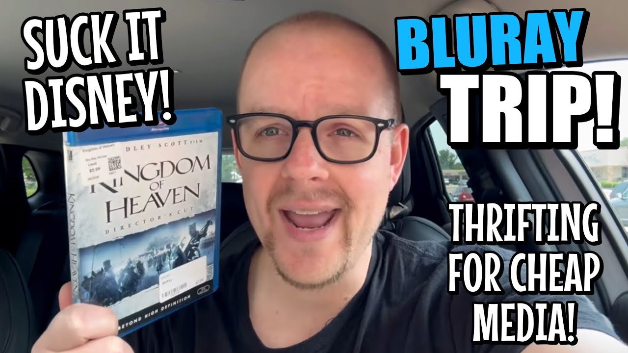 Bluray Thrifting TRIP! | Searching For CHEAP Second Hand PHYSICAL Media!