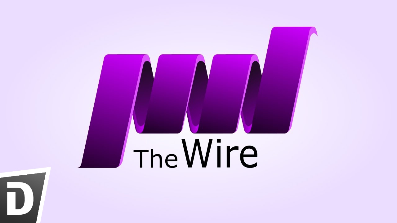 The Wire Logo - Inkscape Tutorial