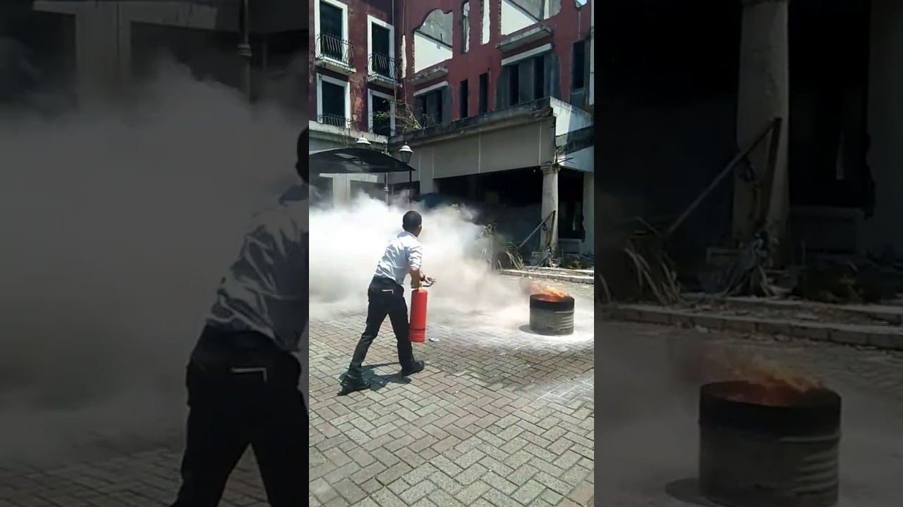 Cara penggunaan APAR ( Alat pemadam Api Ringan )