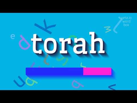 How to say "torah"! (High Quality Voices)