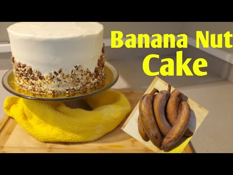 HOW TO: Banana Nut Cake