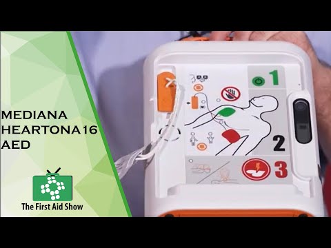 Mediana HeartOnA16 AED on The First Aid Show