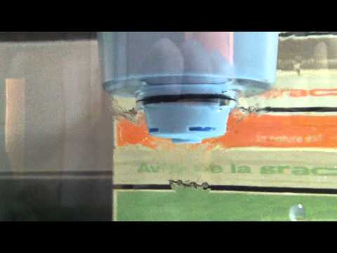 Visualization of pseudo-laminar flow with fairly big Pr number