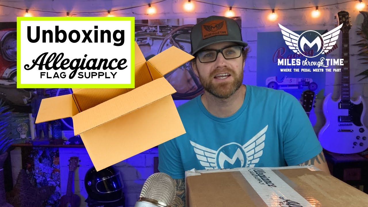 Unboxing New American Flag From Allegiance Flag Supply