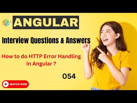 How to do HTTP Error Handling in Angular 054