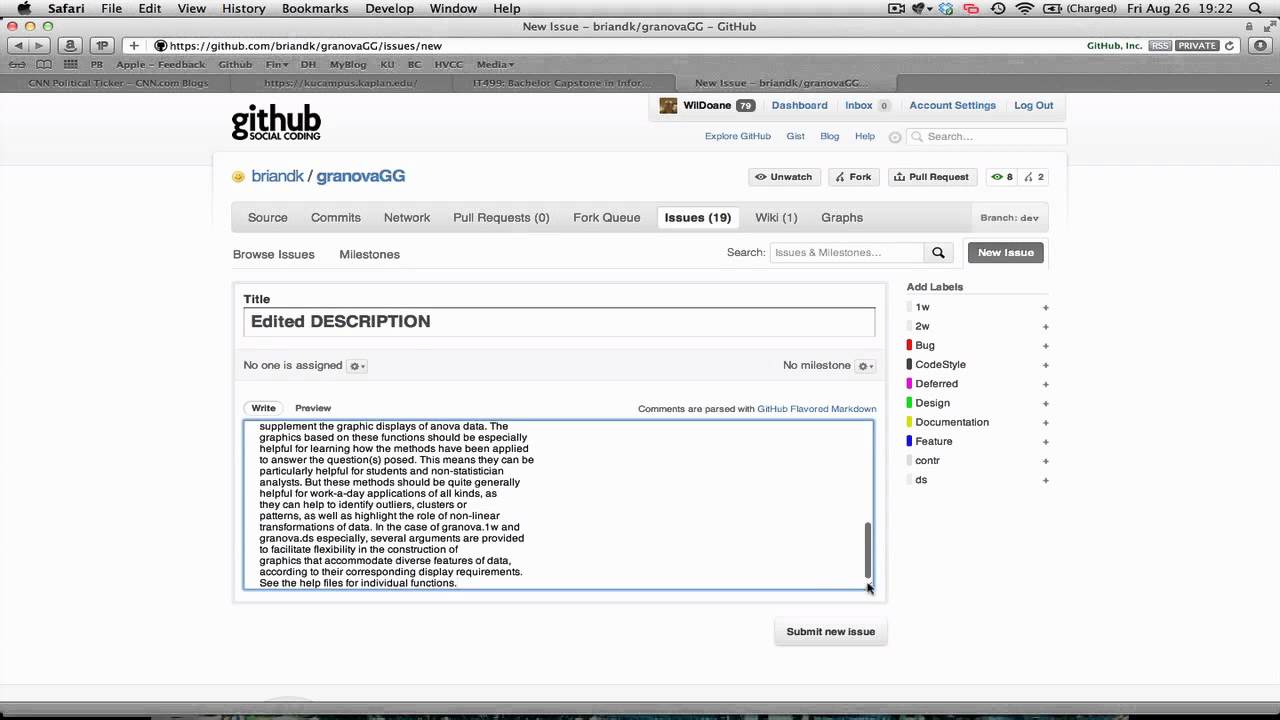 GitHub Issue Tracker